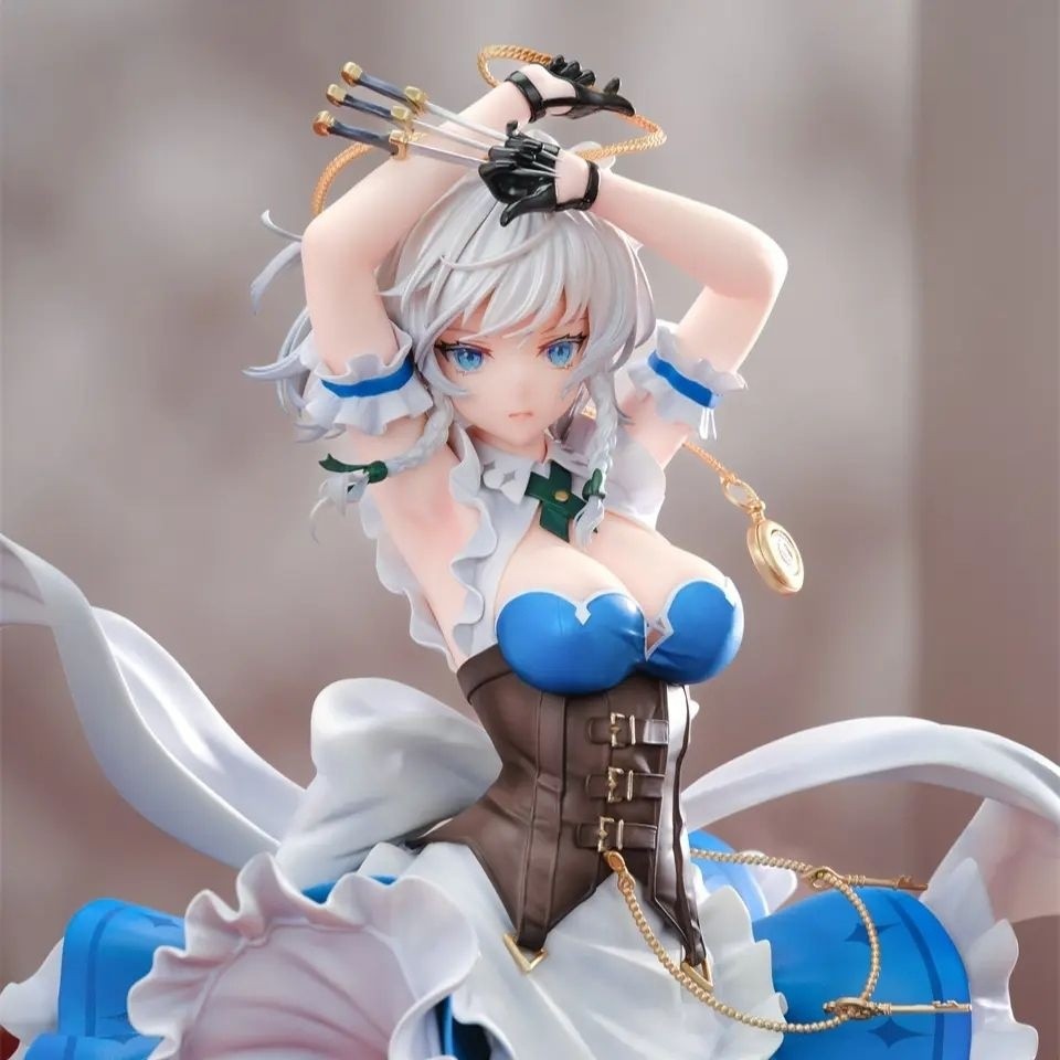ฟิกเกอร์สะสมของ Magi Arts Touhou Project Izayoi Sakuya ใหม่เอี่ยมและแท้จริง | Shopee Thailand