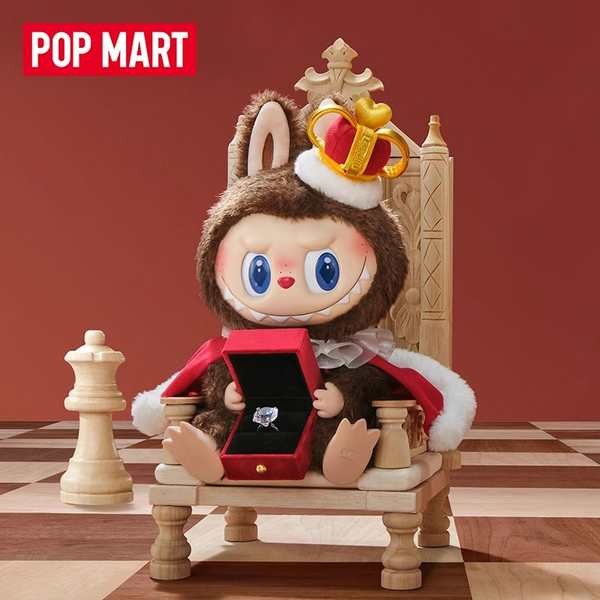 Popmart POPMART LABUBU LABUBU Chess Adventure Doll Vinyl King Queen ...