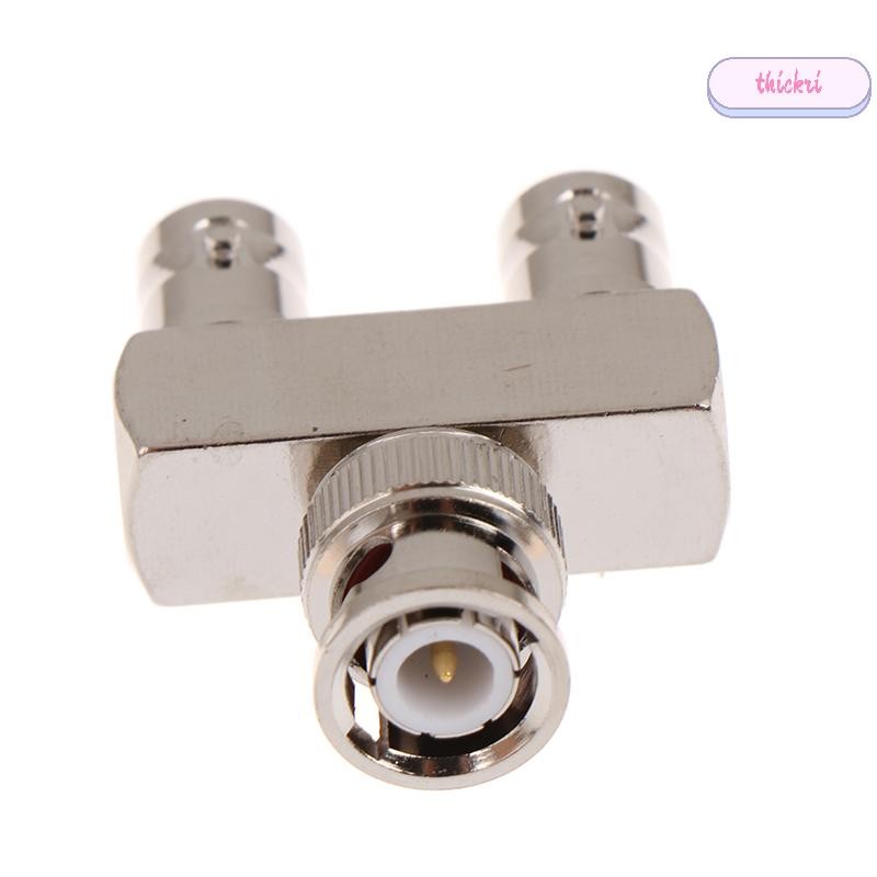 Tt 1 ชิ้น High Quanlity BNC ชายปลั๊ก 2X BNC หญิงแจ็ค Y Splitter RF อะแด ...