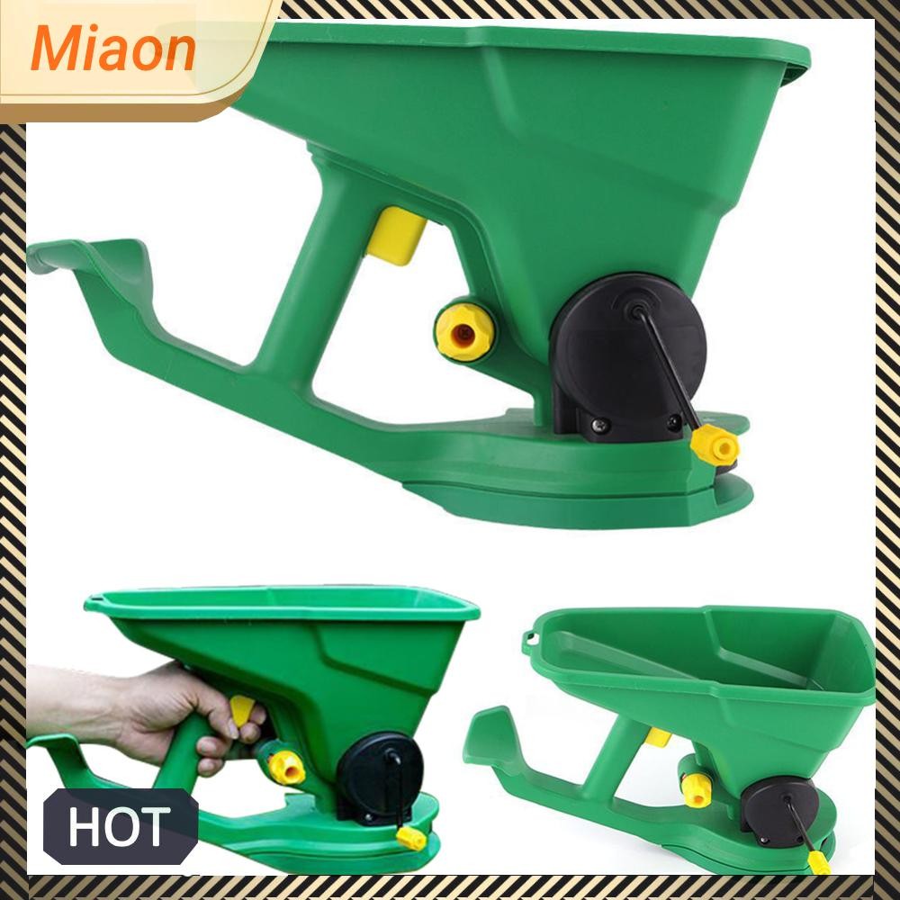 เครื่องกระจายเมล็ดมือถือ Hand Powered Spreader คู่มือสนามหญ้า Seeder ...