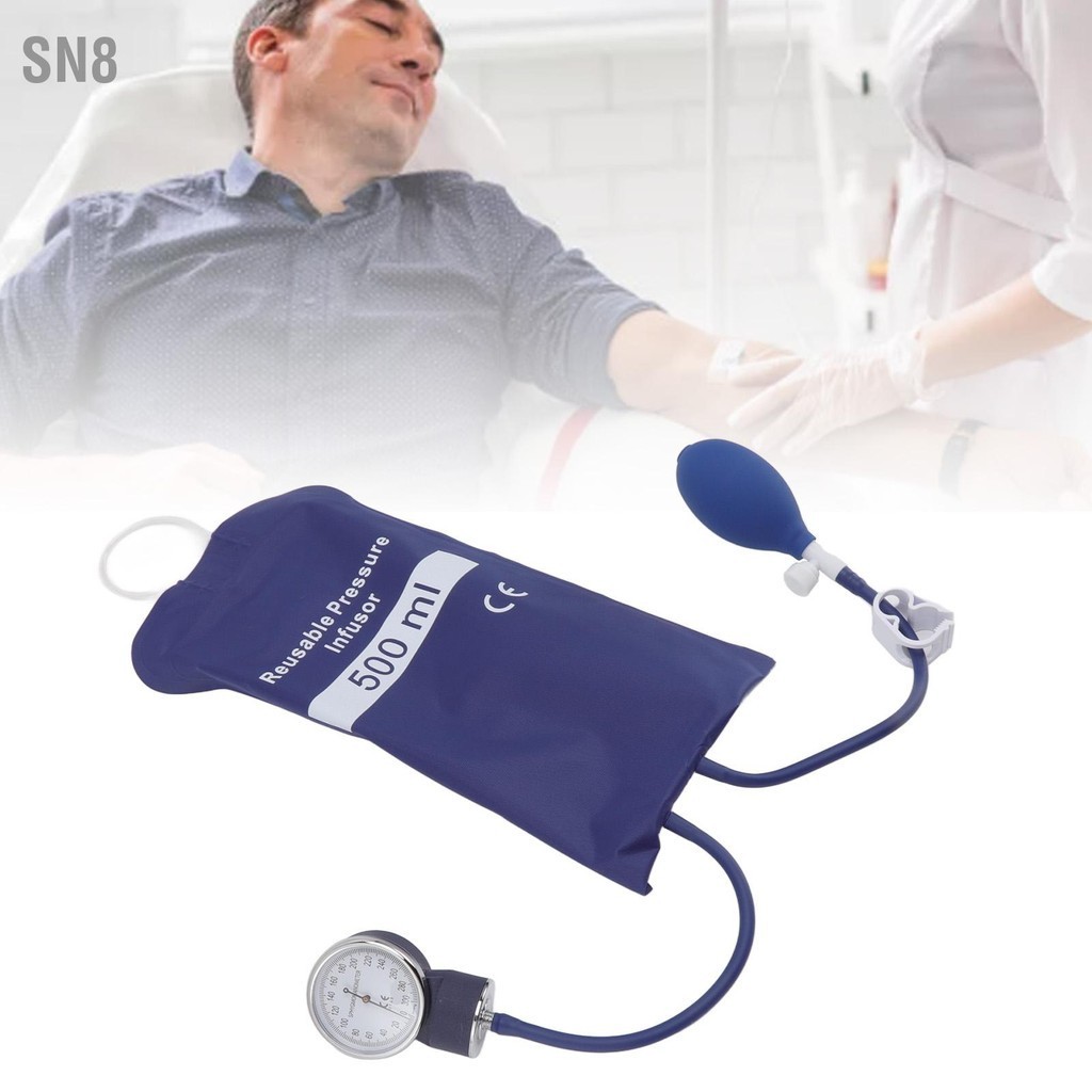 SN8 Pressure Infusion Cuff ที่กรองแบบใช้ซ้ำได้สำหรับการถ่ายเลือดการ ...