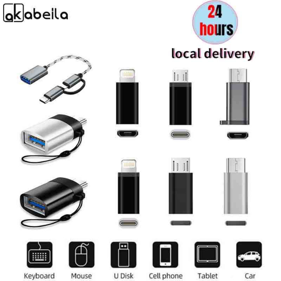 สวิตช์ Android เป็นหัวแปลง Micro USB อะแดปเตอร์ Micro USB IOS Type-C | Shopee Thailand