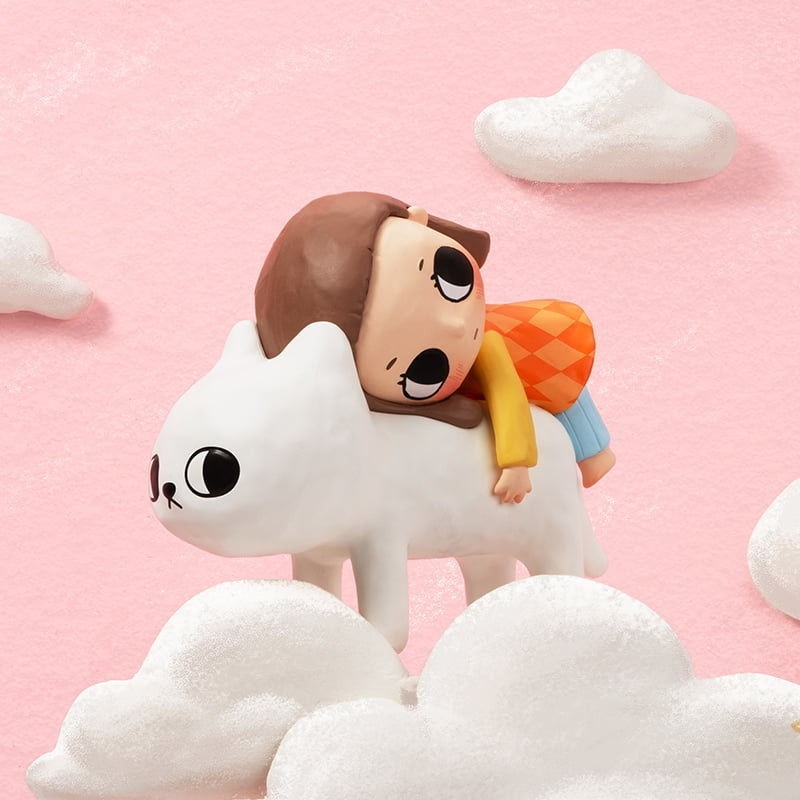 ของแท้อย่างเป็นทางการ POPMART Nyota Soft Life Series อย่างเป็นทางการ ...
