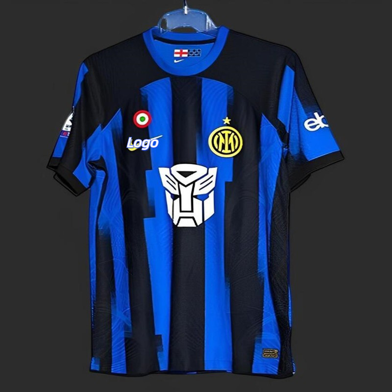 แฟนฉบับ 23/24 เสื ้ อฟุตบอล Inter Milan x Transformers S-4XL | Shopee ...