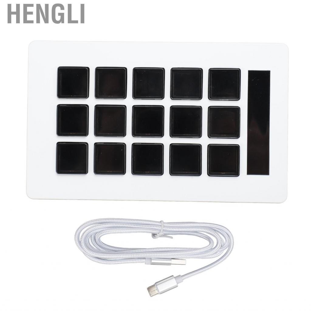 Hengli 15 Key Visual Keyboard Efficient Ergonomic Design Custom ...