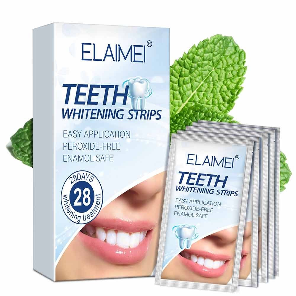 28 Strips Professional Teeth Whitening Safe Tooth Bleaching ICE White ...