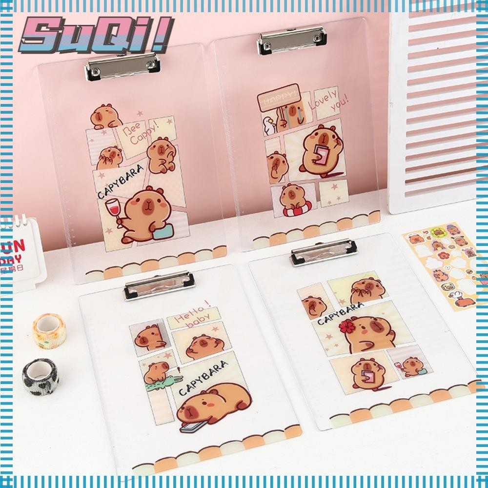 Suqi Capibara Board Folders, A4 อะคริลิค Capibara Storage Folders, น ่ ... Suqi Capibara Board Folders, A4 อะคริลิค Capibara Storage Folders, น ่ ...