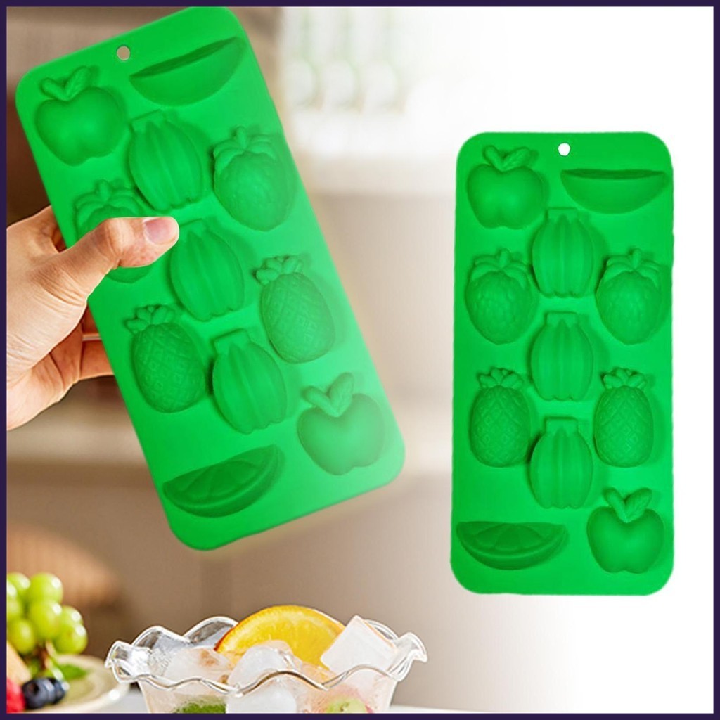 ถาดน้ําแข็ง แม่พิมพ์น้ําแข็งซิลิโคนเกรดอาหารในรูปทรงสับปะรด Freezable ...