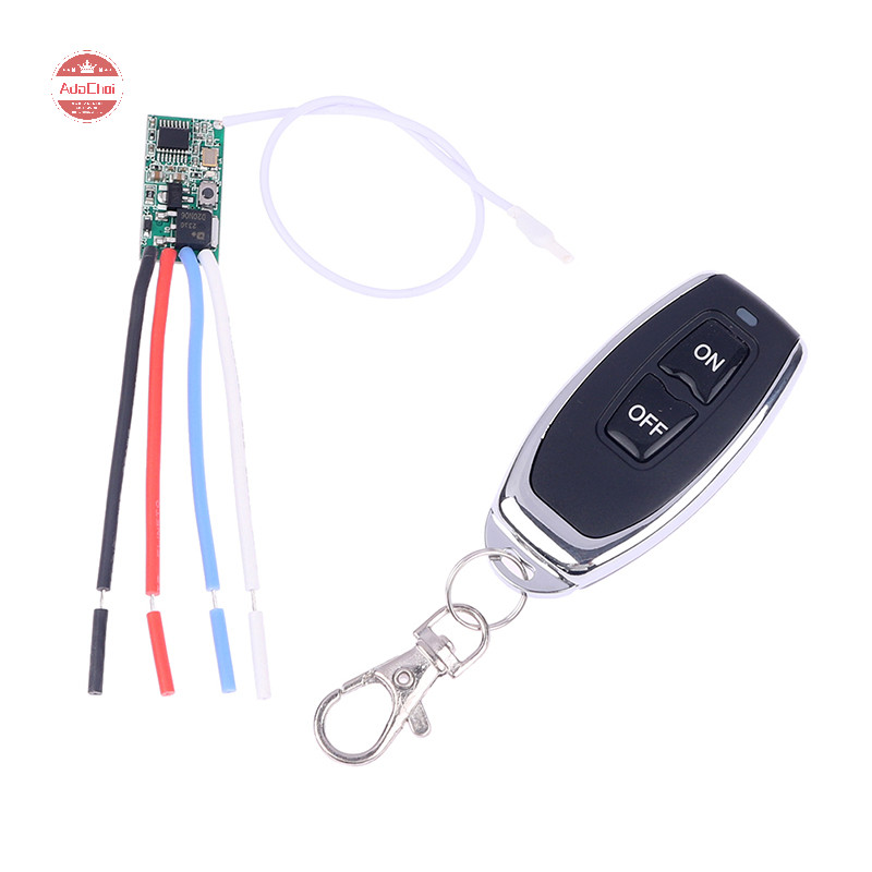 Adachoi 433mhz DC 3.6V 5V 9V 12V 24V 1CH Mini รีเลย์ไร้สาย RF รีโมทคอนโทรลสวิทช์ TH | Shopee ...