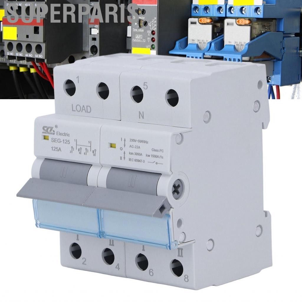 Superparis อาร์เรย์ PV DC สวิตช์ Isolator Fire Prevention Circuit ...