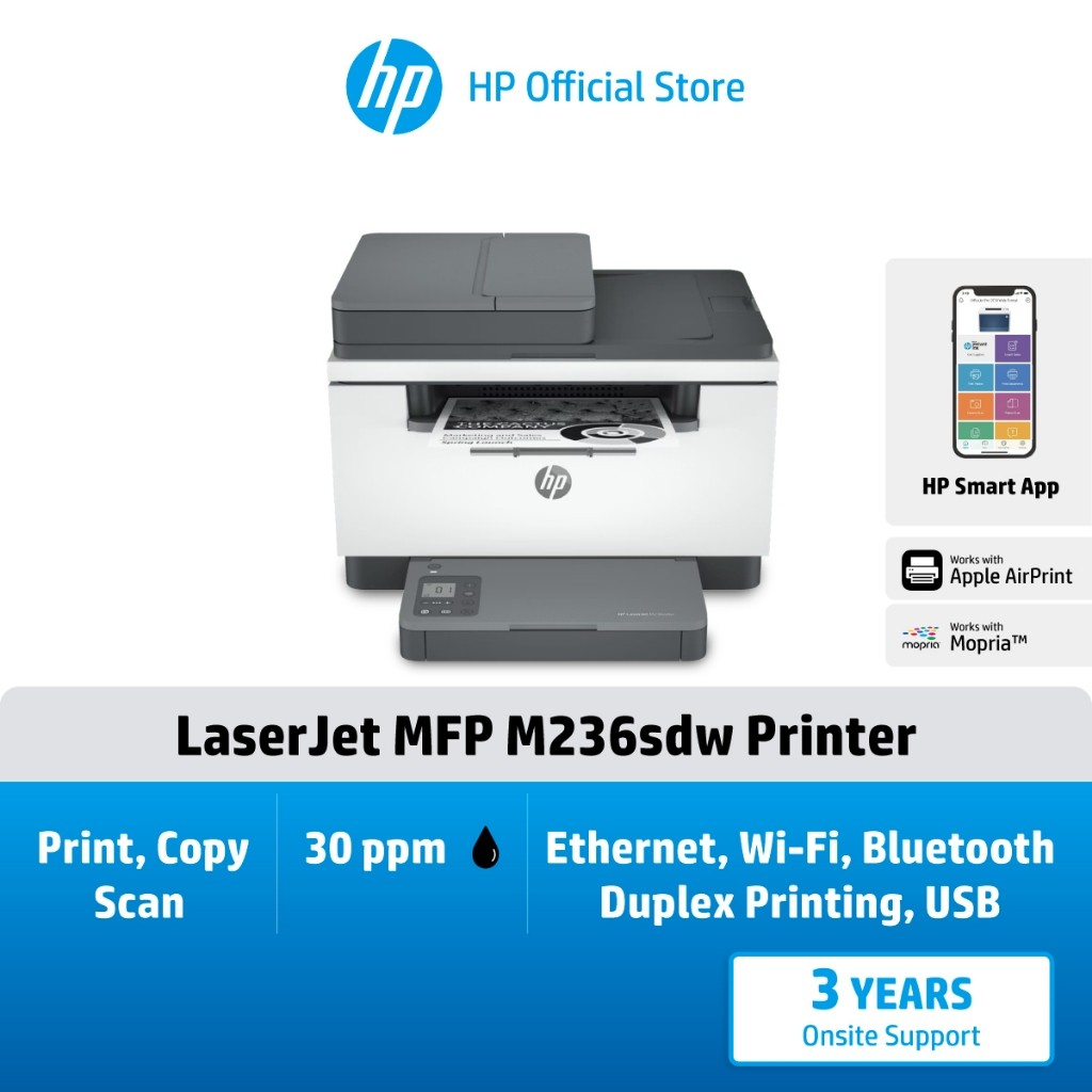 HP LaserJet MFP M236sdw Printer | Shopee Thailand