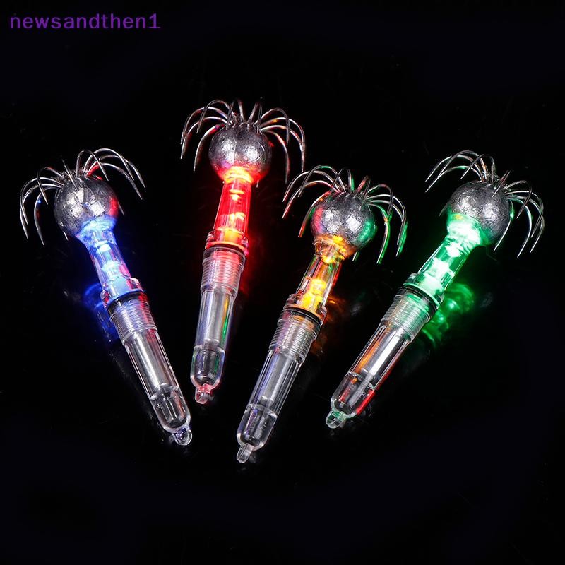 Newsandthen1 Fish Lure Light LED Deep Sea Glowing Fishing Hook LED ...