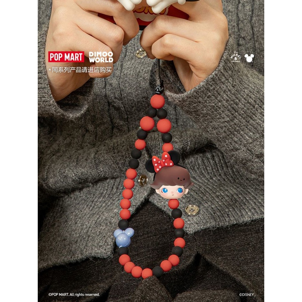 POPMART DIMOO WORLD x Disney Series โทรศัพท์มือถือ Lanyard Mystery Box ...