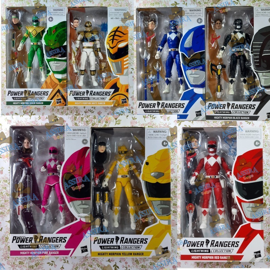 Lightning COLLECTION SET RANGER MMPR TOY POWER RANGERS ต้นฉบับพร้อม ...