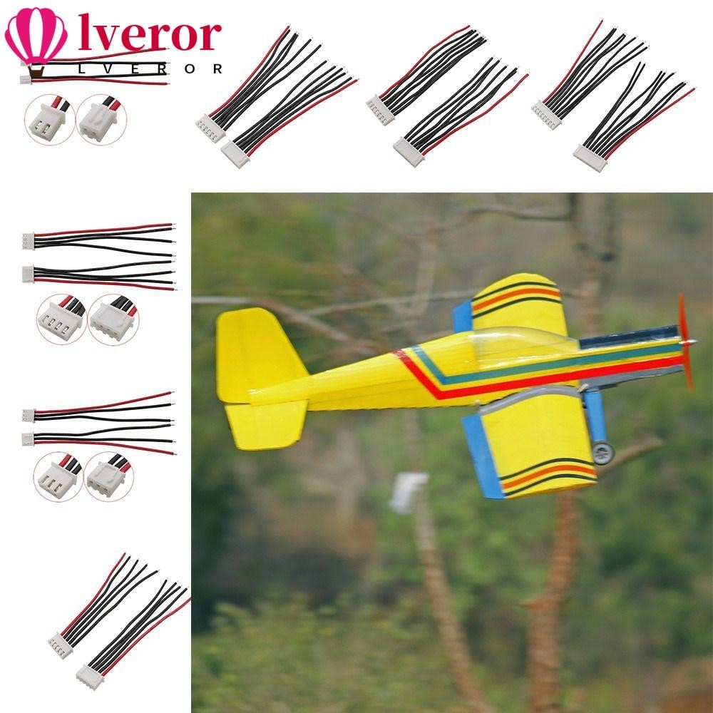 Lveror RC Lipo แบตเตอรี่ Balancer Charger Plug, 10 ซม.1S 2S 3S 4S 5S 6S 7S สายไฟ, ซิลิโคน DIY ...