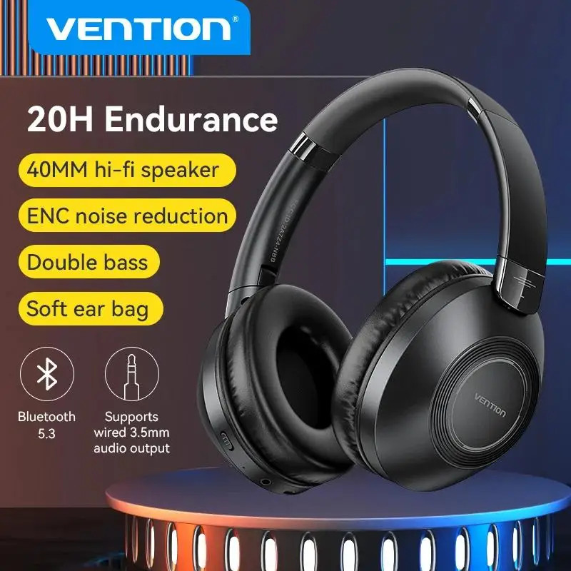 Vention SoundMate S11 หูฟังไร้สาย ENC Noise Cancelling หูฟังบลูทูธแบบ ...