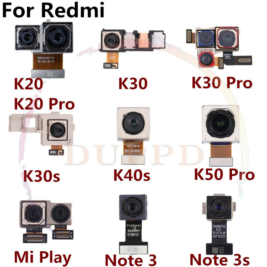 อะไหล่กล้องหลัก ด้านหลัง แบบเปลี่ยน สําหรับ Xiaomi Redmi K20 K30 K30S K40S K50 Pro 3 3s 3x Mi ...