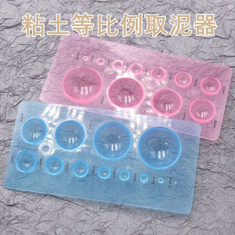 Diy Handmade Tool Ultra-Light Resin Clay Soft Clay Press ฯลฯ Scale ...