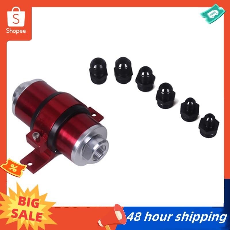 พร ้ อมสต ็ อก Red 30 Micrometre Inline Fuel/Petrol Filter &Bracket ...