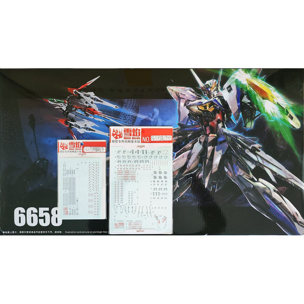 [Daban] MG 1/100 6658 MVF-X08 Eclipse + EW452HM Maneuver Striker Pack ...