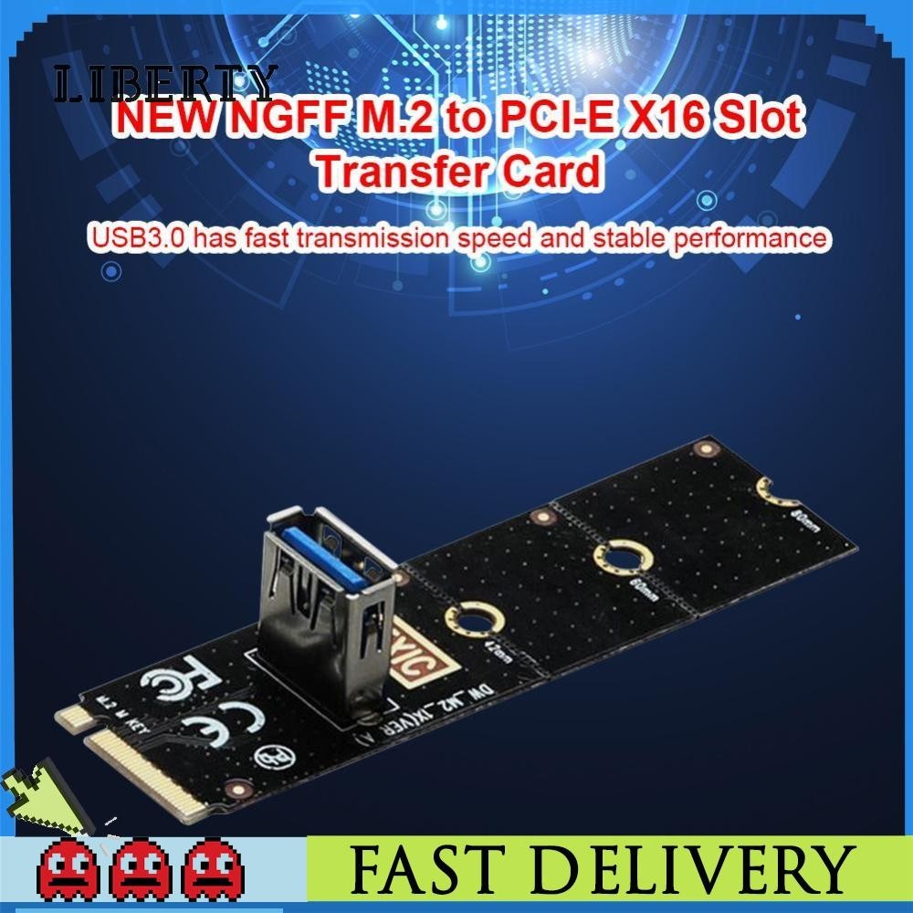 M.2 เป ็ น PCI Express X16 USB3.0 Transfer Card ตัวแปลงอะแดปเตอร ์ ...