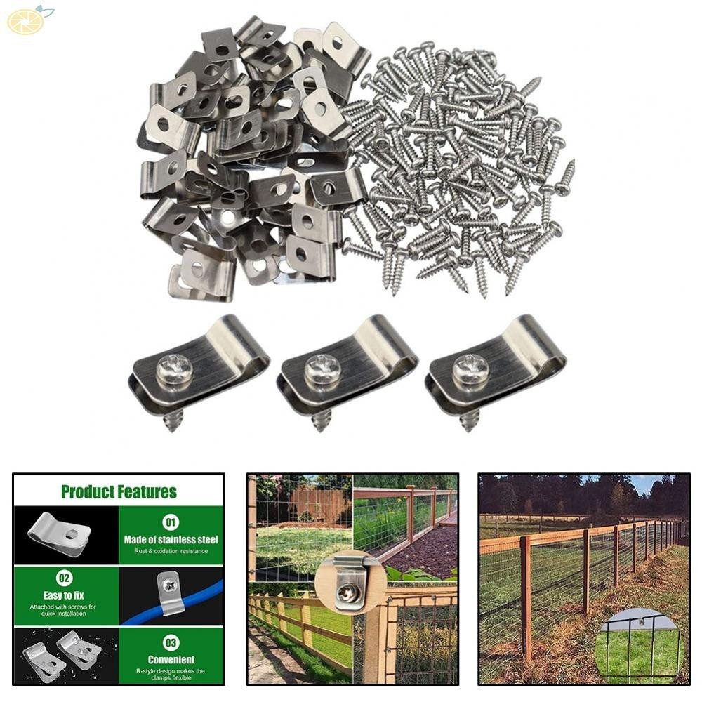 Visually Appealing Wire Mesh Clips สิ่งที่แนบมาประสิทธิภาพยาวนาน ...