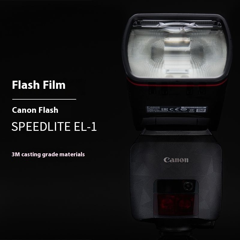 เหมาะสําหรับ Canon flash SPEEDLITE EL-1 ฟิล ์ มป ้ องกัน el1 สติกเกอร ์ ...