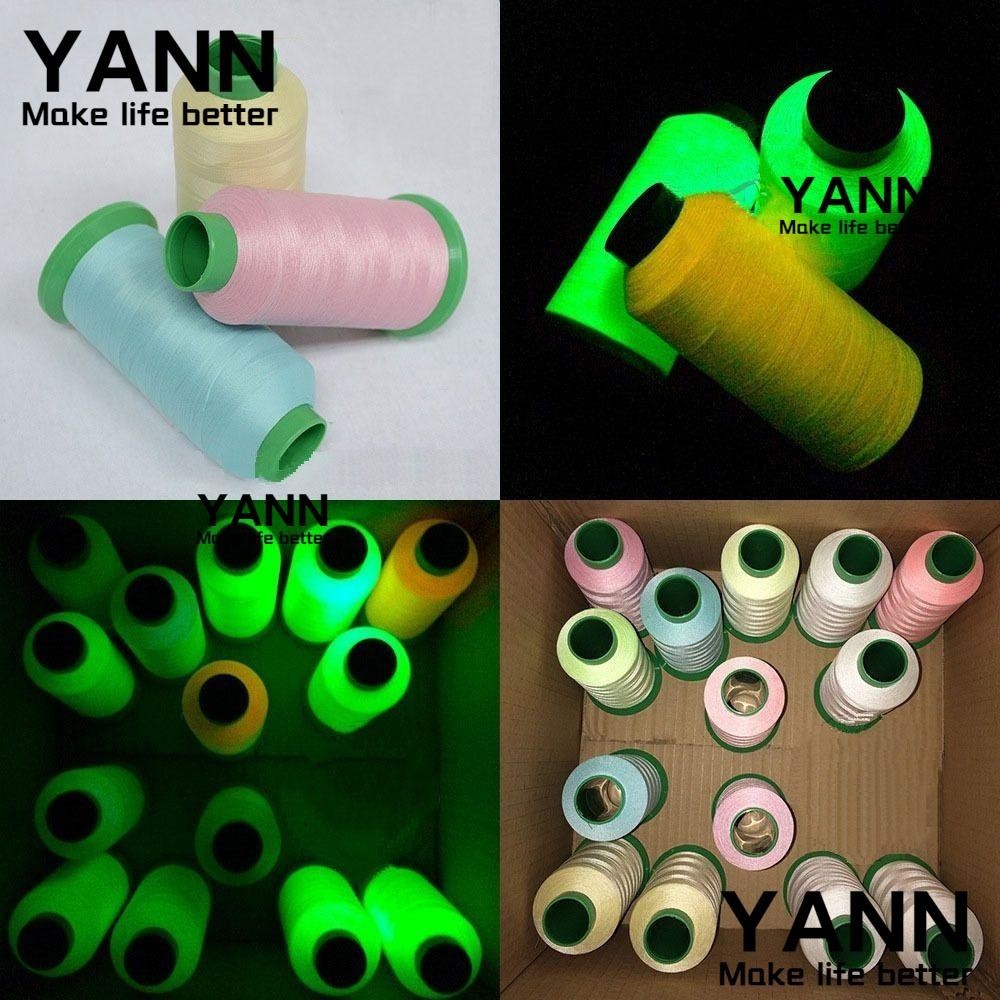 Yann1 1000 หลา Luminous Thread Spool DIY หัตถกรรมเย็บ | Shopee Thailand