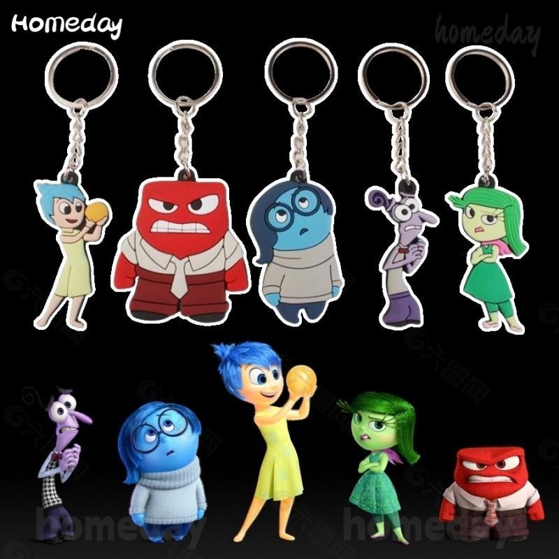 Inside Out 2 Originality การ์ตูน Mind Special Agent Team Key Buckle ...