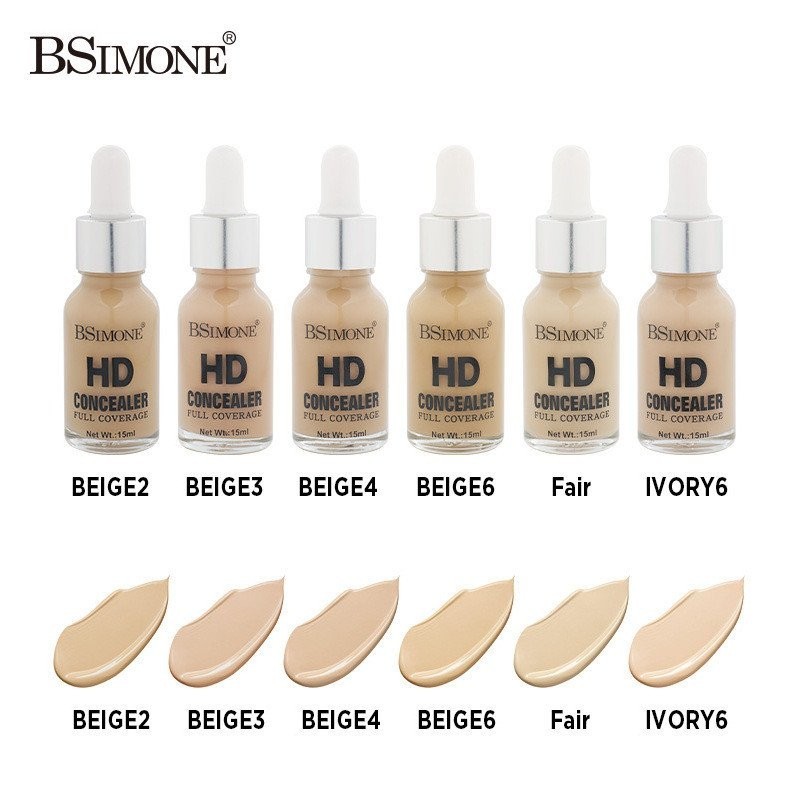 Bsimone Lightweight Moisturizing Long-Lasting Concealer Liquid ...