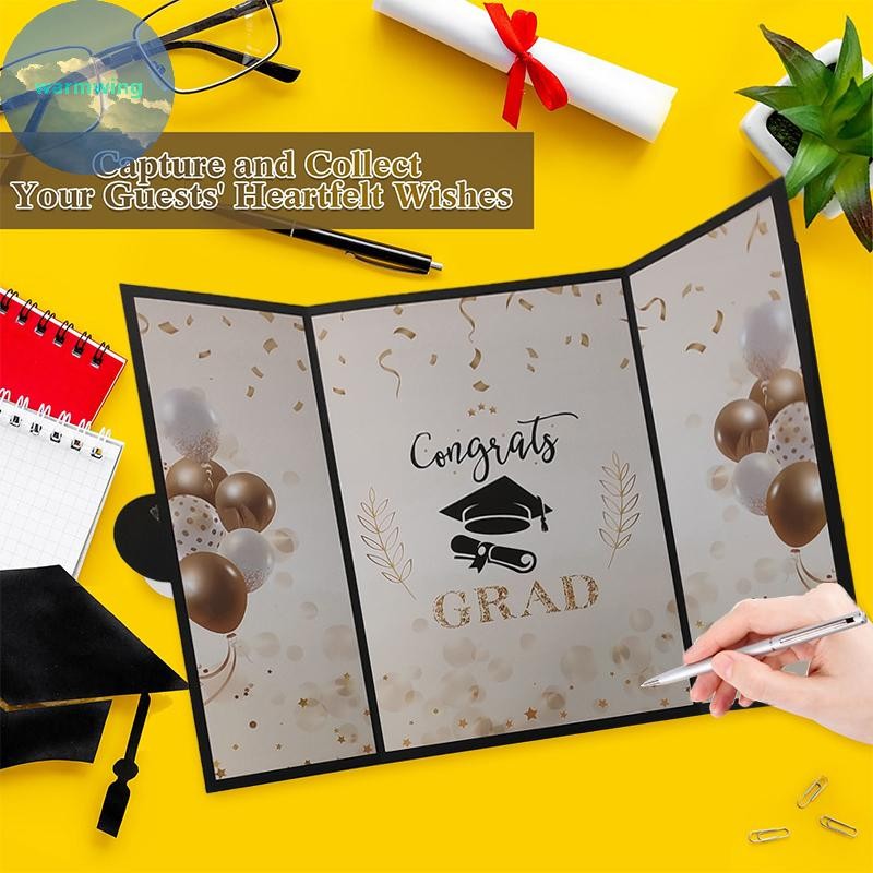 หนังสือแขกรับปริญญา Warmwing 2025 ของการตกแต่งที่สําเร็จการศึกษา Class ของ 2025 ของตกแต่งงาน ...