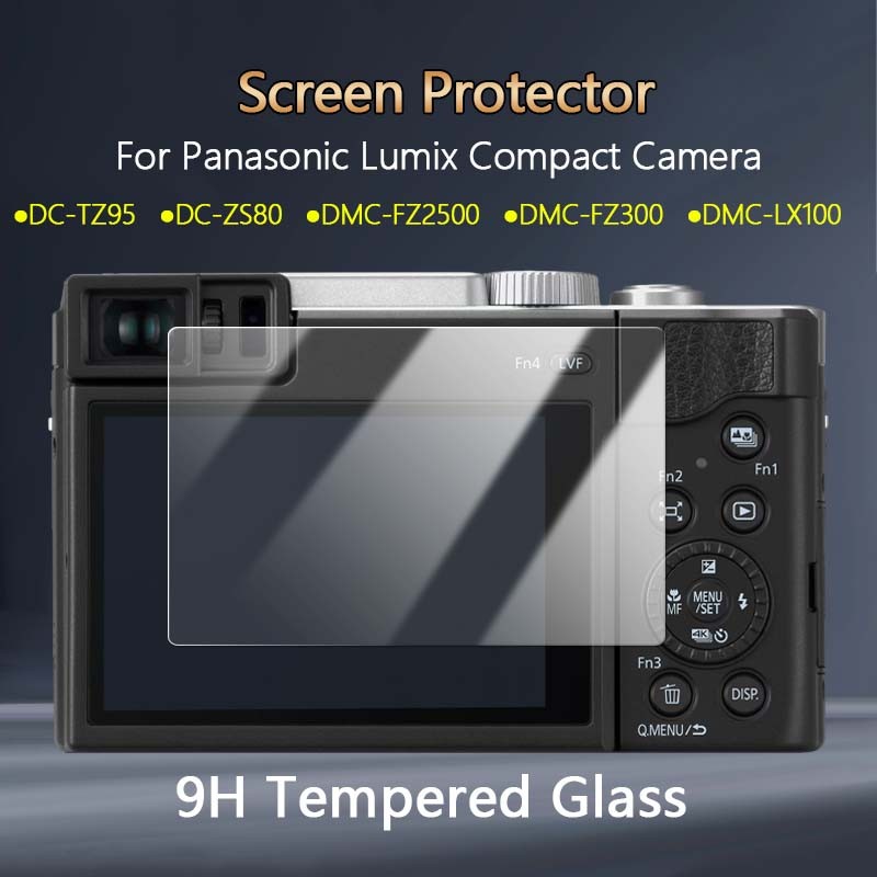 สําหรับ Panasonic Lumix DC-TZ95 ZS80 DMC-LX10 LX100M2 FZ300 FZ2500 Compact ซูมกล้อง HD Clear ...