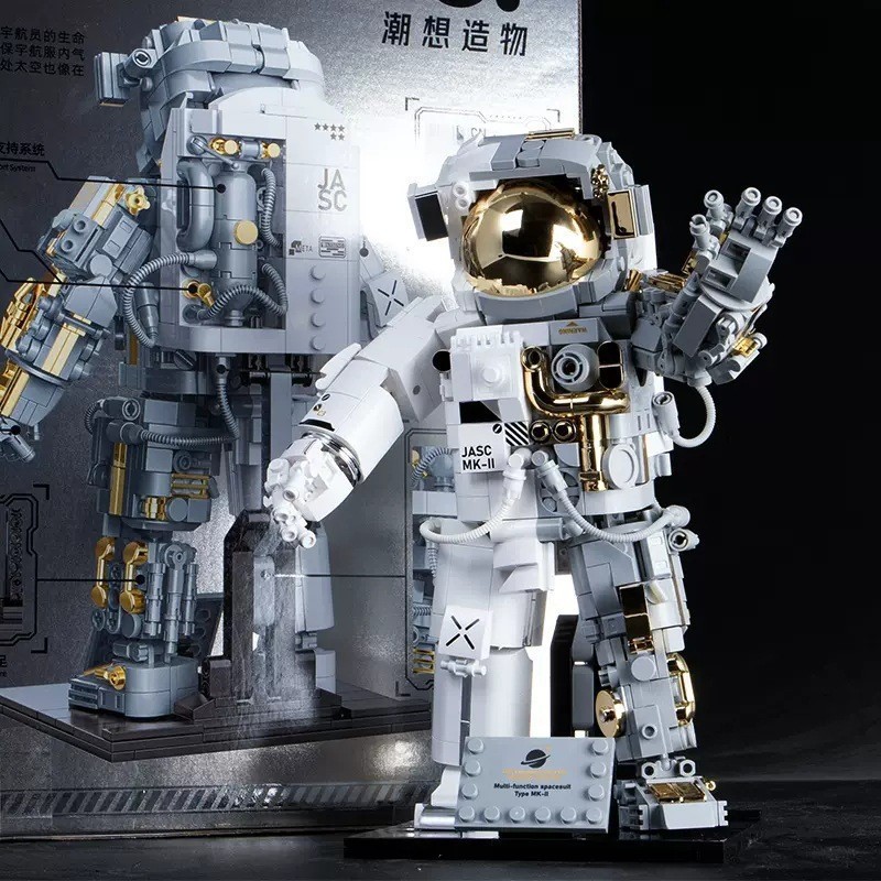 Jaki เข้ากันได้กับ Lego Dawn Astronauts Space Tide เล่นการศึกษา ...