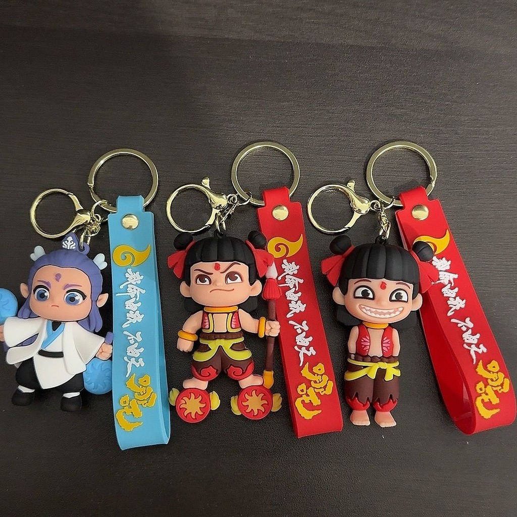 Nezha Hand-Made Demon Boy พวงกุญแจทะเลผีสิง 2025 น่ารักตลก ...