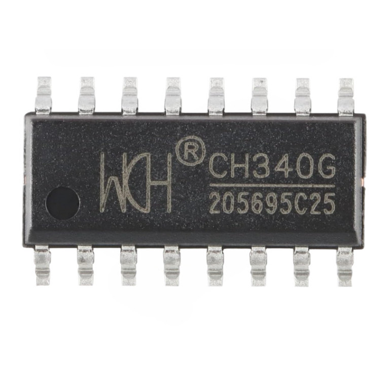 (3ชิ้น) CH340G SOP-16 USB to Serial Adapter Chip IC SMD CH340 SMD Serial Chip USB to Serial Port ...