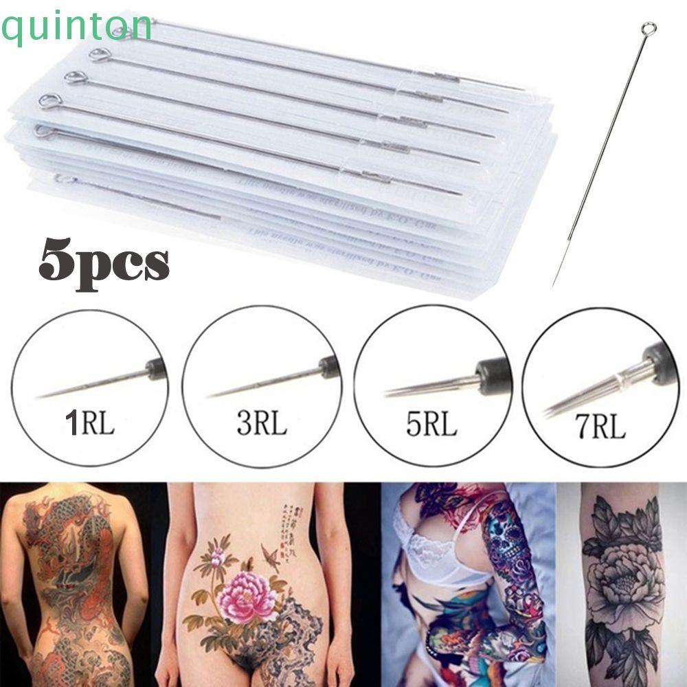 Quinton เข็มสักขนาดผสมสแตนเลสแบบใช้แล้วทิ้งถาวร Tattoo Shader | Shopee ...