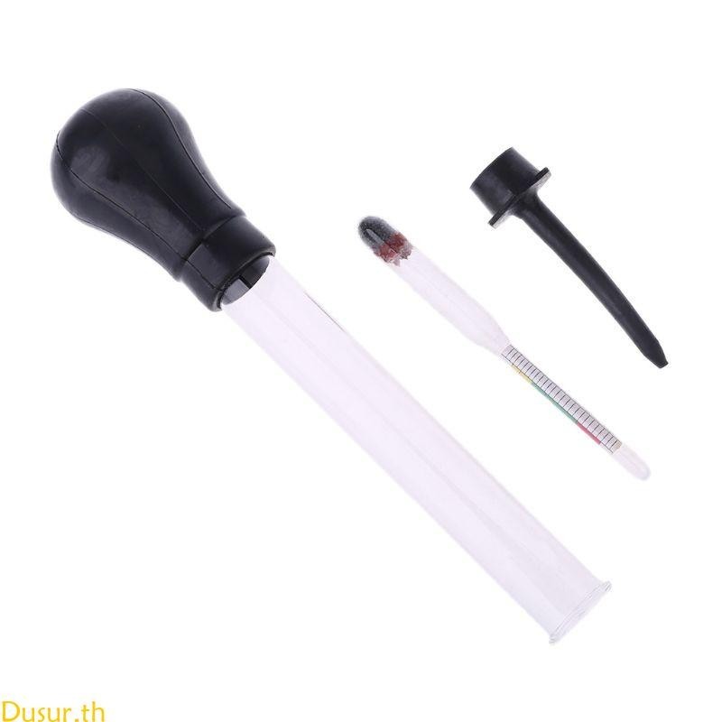 Dusur เครื่องทดสอบความหนาแน่นแบตเตอรี่ ไฮโดรมิเตอร์ อิเล็กโทรไลท์ ...