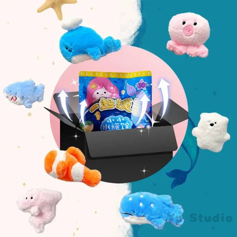 "Sea Adore: Unveil Blind Bag of Soft Marine Friends | Shopee Thailand