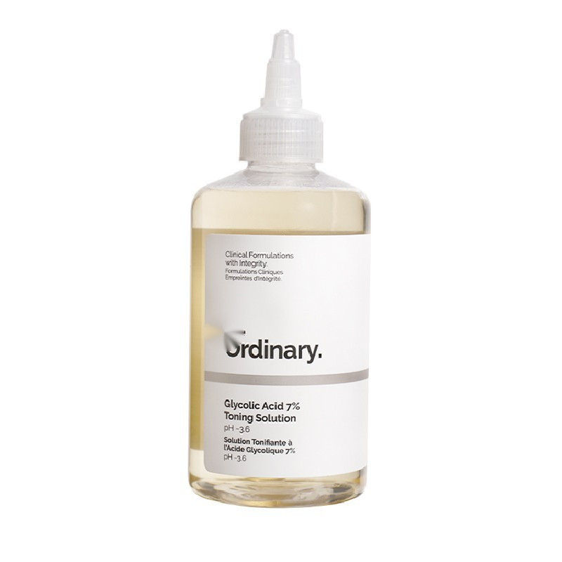 Theordinary7 % Fruit Acid Toner Glycol Glycolic Acid Exclosed Mouthly ...