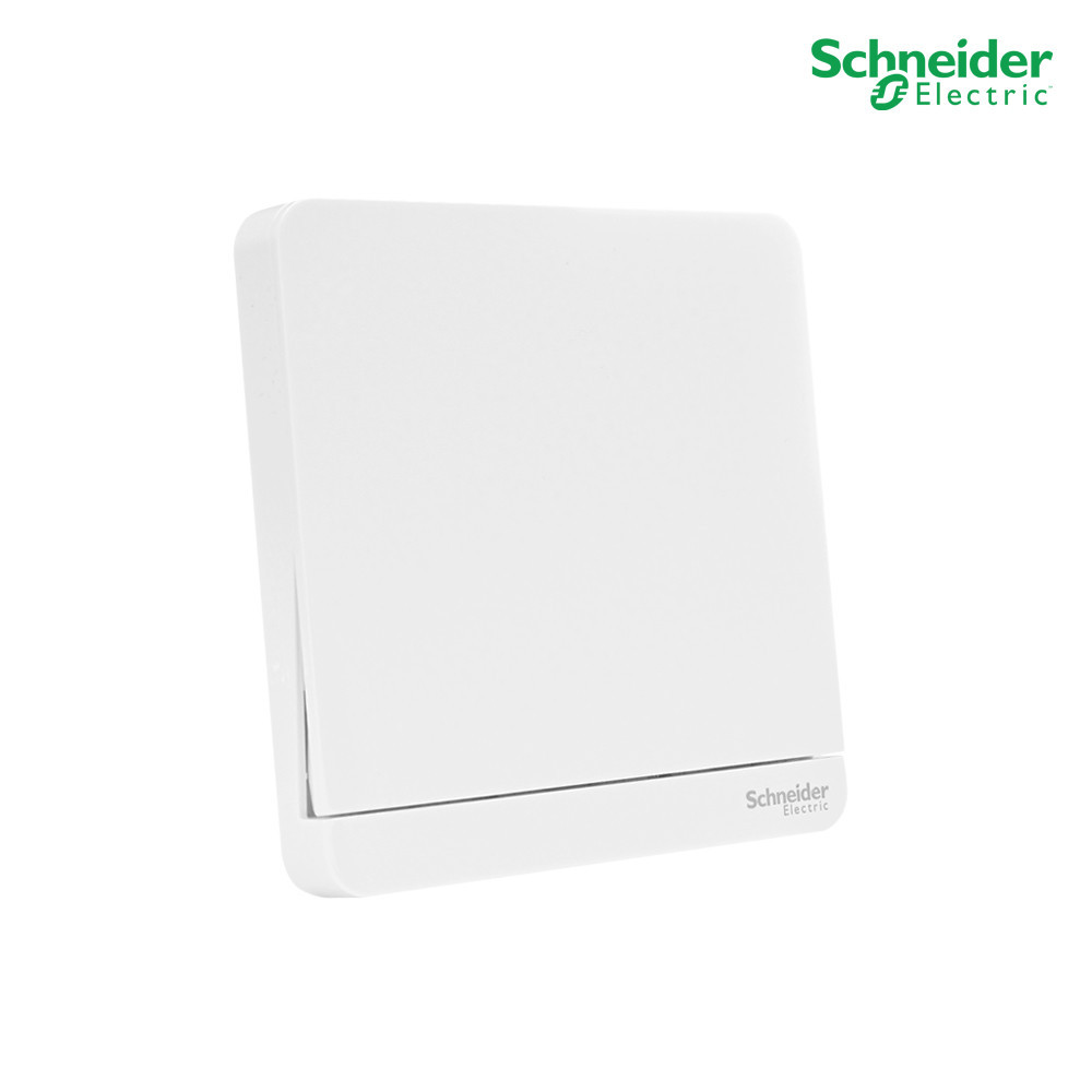 Schneider สวิตช์ไฟทางเดียว 1 ช่อง One Way Switch 16AX, 250V สีขาว รุ่น ...