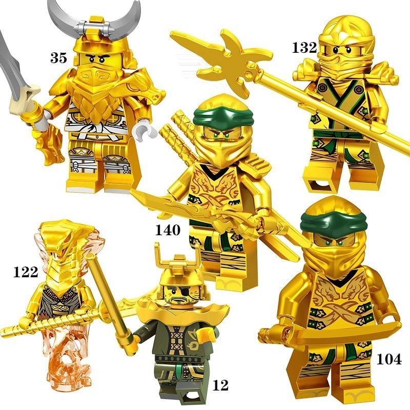 ใช้งานร่วมกับ Lego Phantom Ninja Golden Ninja Collection Lloyd ...