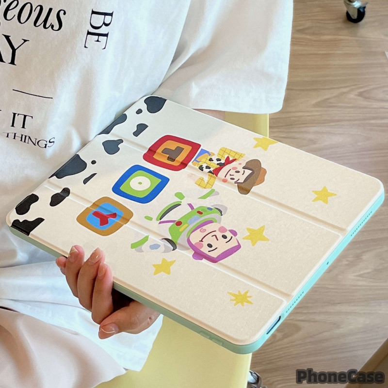 Toy Story สําหรับ iPad 2024 Pro 11 12.9 สมาร์ทเคสใสสําหรับ iPad 7th 8th ...