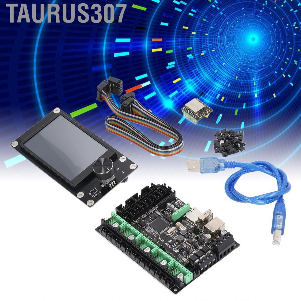 Taurus307 MKS Controller Board 512 KB แฟลช 3D เมนบอร์ดเครื่องพิมพ์ Power TVS Protection Virtual ...