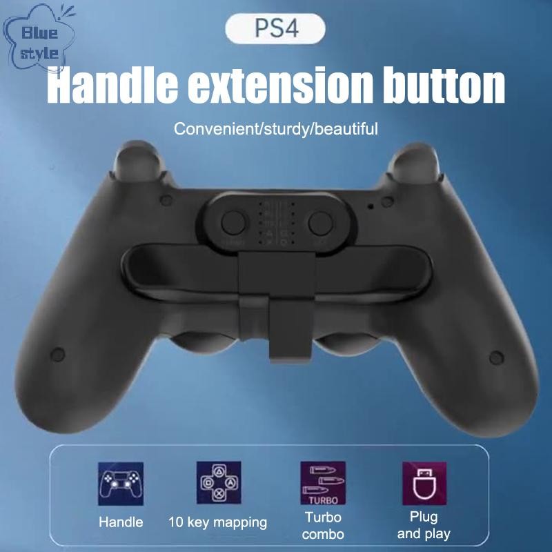 Bluestyle PS4 Controller Paddles Extended Gamepad ปุ่มด้านหลังสิ่งที่ ...