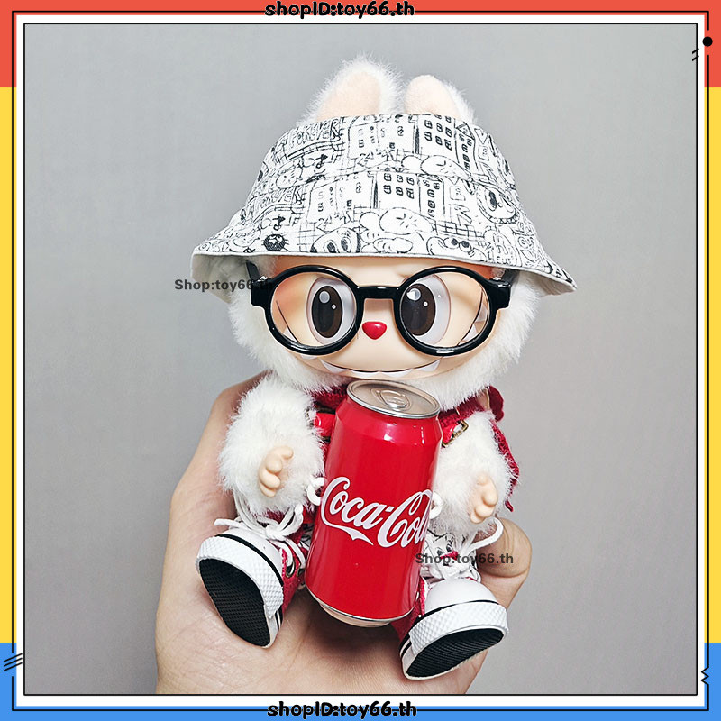 15 ซม. 17 ซม. เสื้อผ้า Labubu Coca-Cola Labubu Macaron V1 V2 Baby Three ...