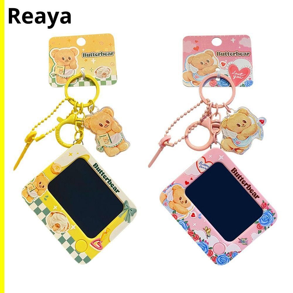 Reaya พวงกุญแจหมีเนย, พวงกุญแจกระดิ่งของขวัญของเล่น, เสน่ห์กระเป๋า ...