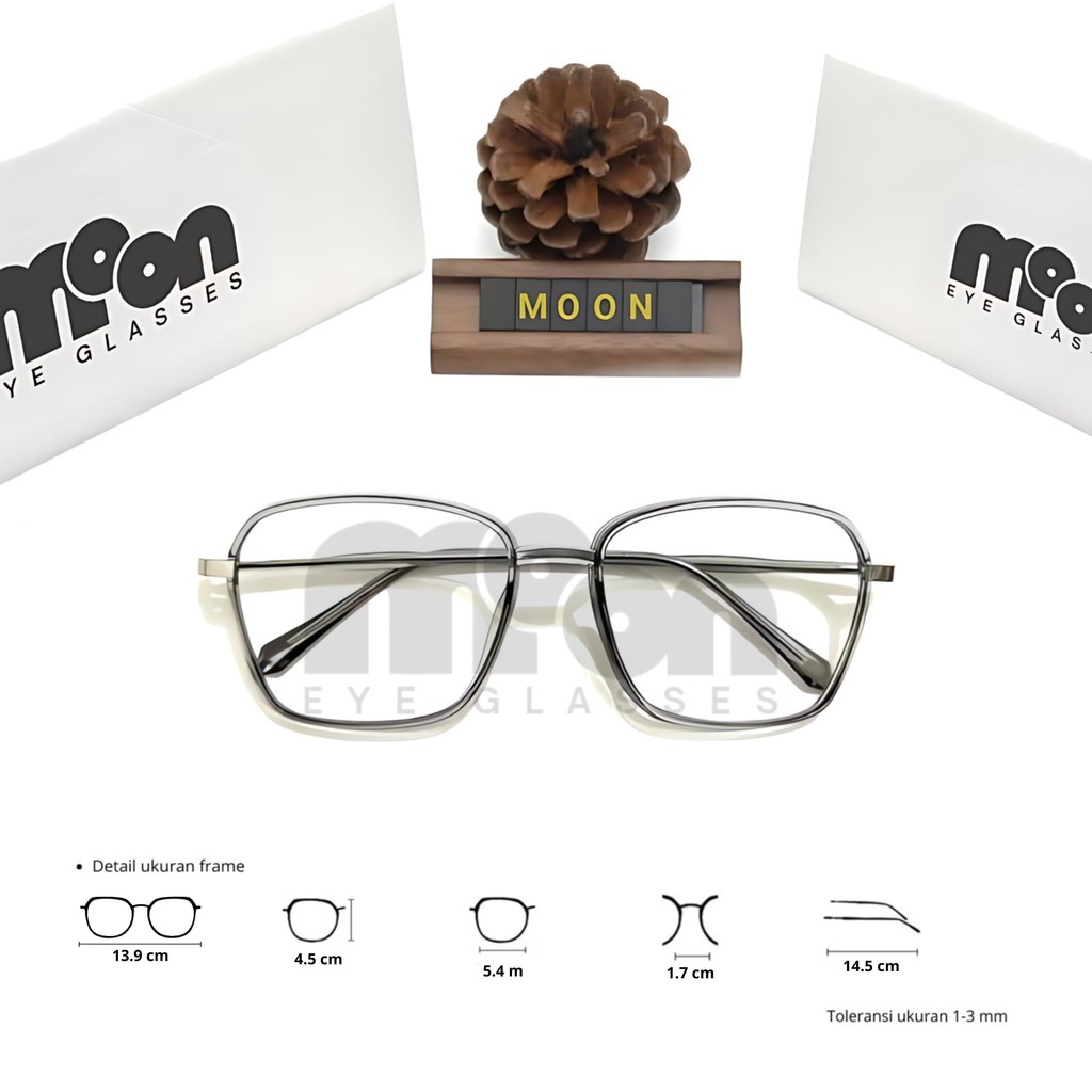 Moon EyeGlasses - ผู้หญิง Anti Blue Ray ลบ/ปกติ/กระบอกแว่นตาแพคเกจกรอบ ...