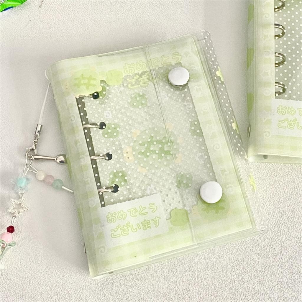 สมุดโน๊ตบุ๊ค M5 Binder Journal แบบใส แบบนิ่ม ลายเต่า สีเขียว | Shopee ...