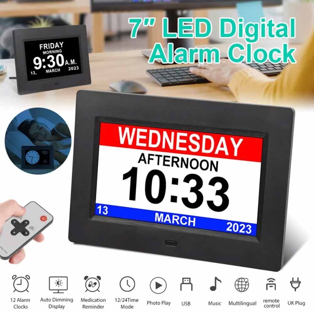 Digital clock LCD screen display | Shopee Thailand
