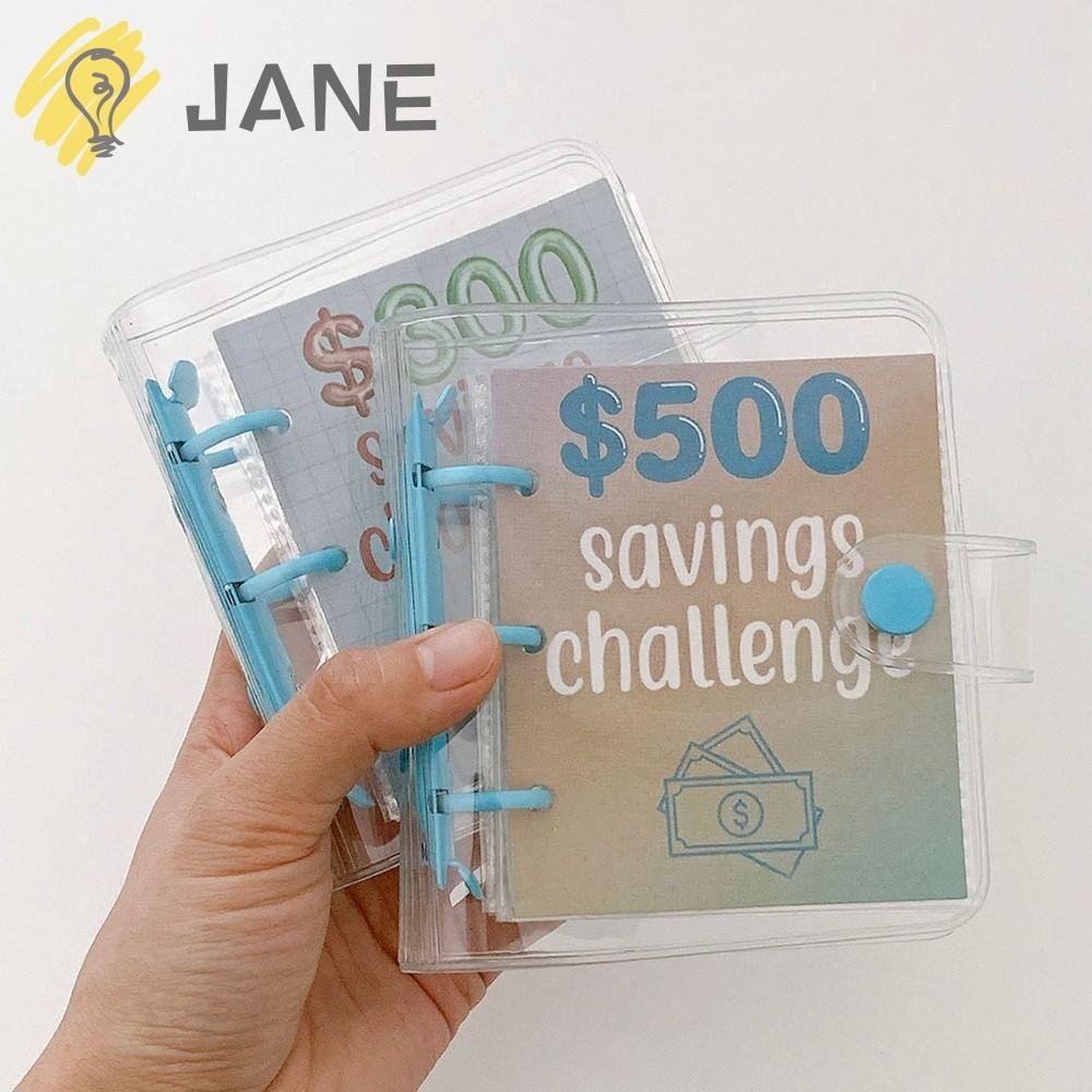 Jane Saving Challenge Binder, พร ้ อมซองจดหมายเงินสด Save Money ...